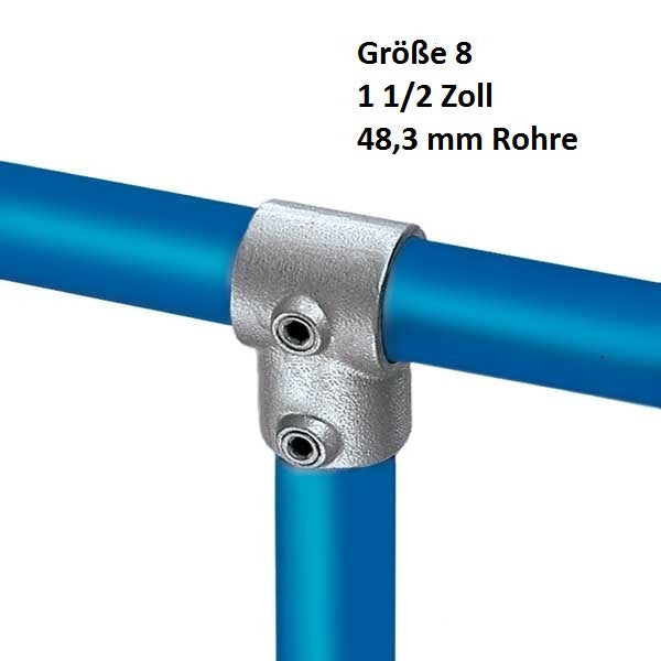 Kee Klamp Rohrverbinder und Kee Lite Rohrverbinder Größe 8 - 1 1/2 Zol ...